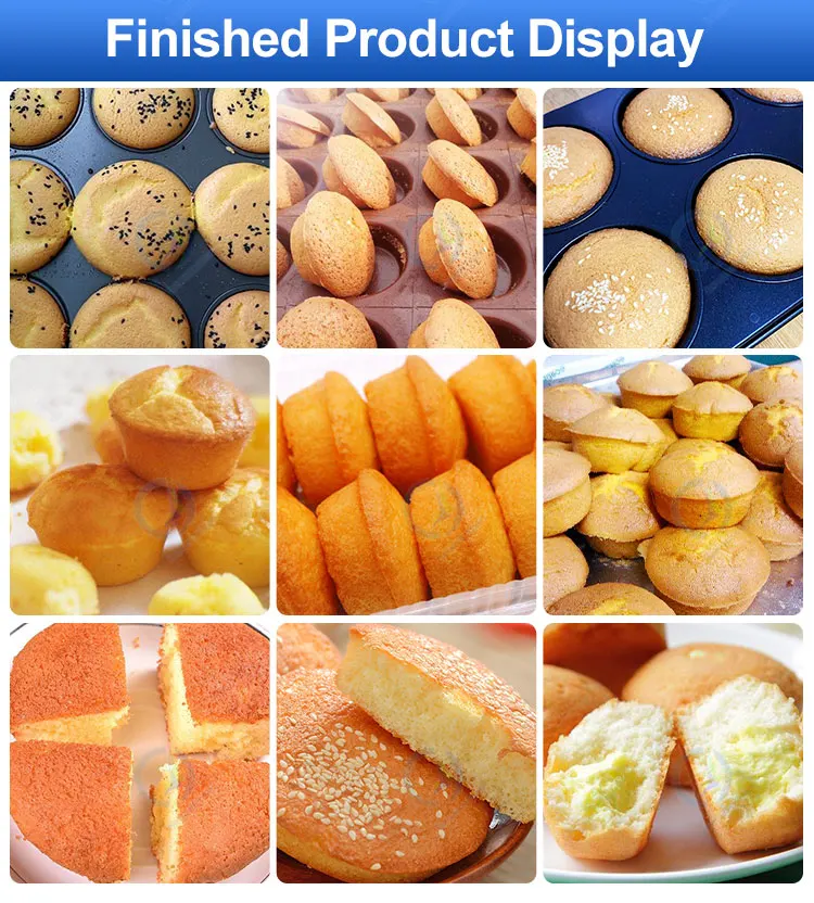 Commercial Use Automatic Bakery Equipment Muffin Cupcakes Maker Making ...