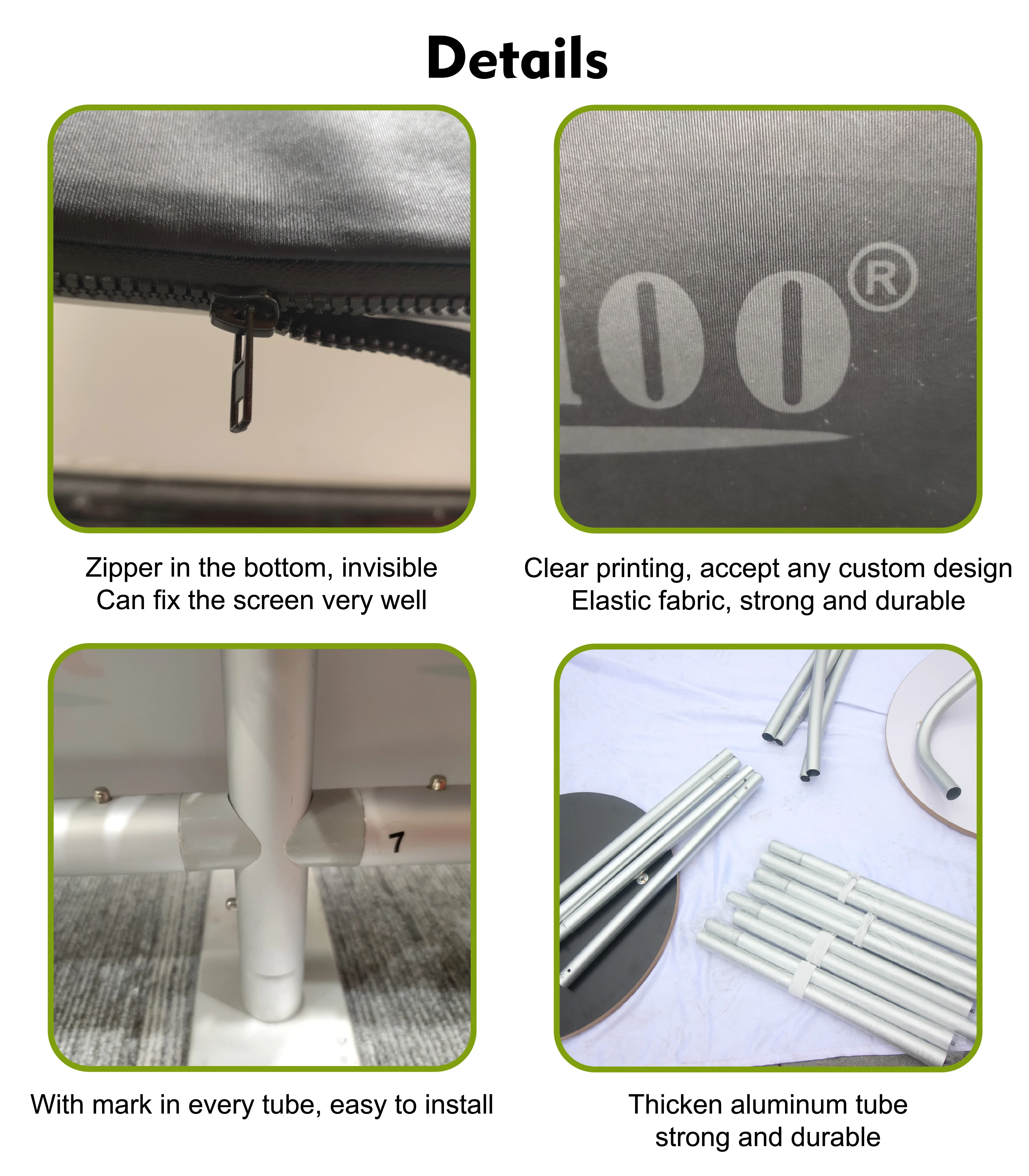 Custom Backdrop Stand - Perfect for Events & Decorations