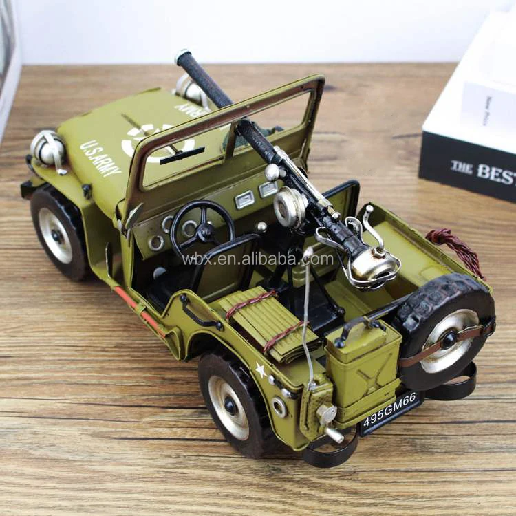 1940 Willys-Overland Car 1:12 Scale Retro Classic Model