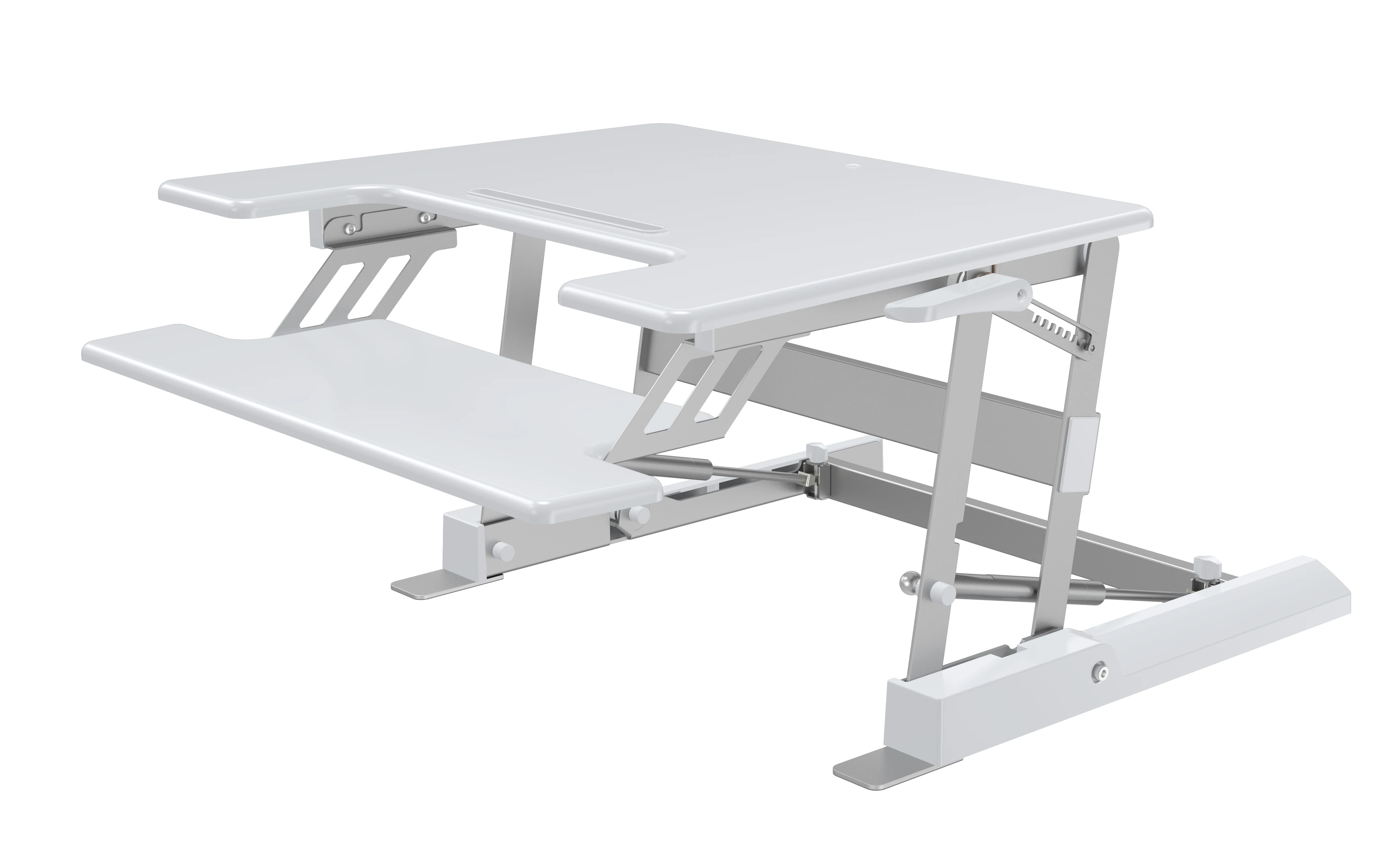 V-mounts Ergonomic Sit To Stand Desk Riser Office Workstation Converter ...