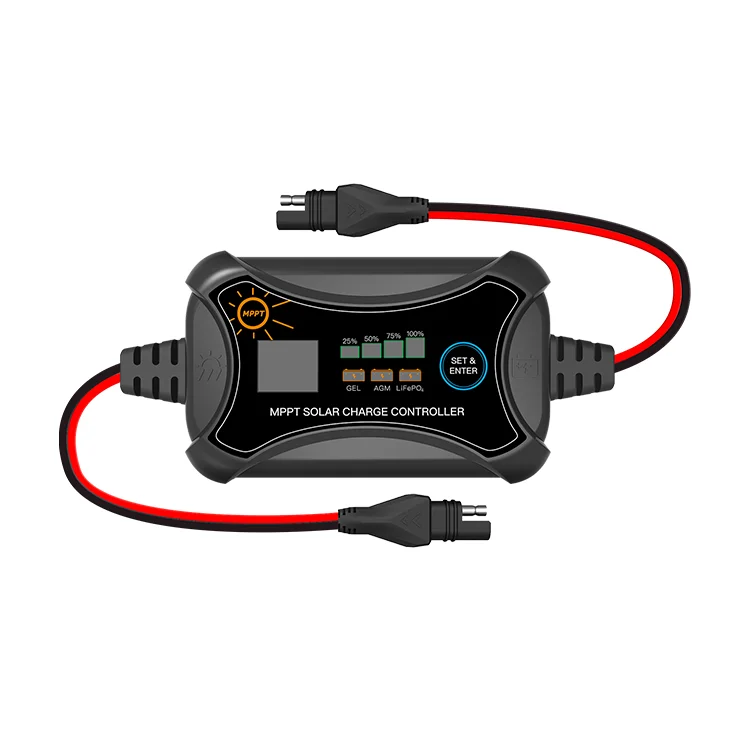 Helios Portable MPPT Solar Charge Controller - 10A, 12V