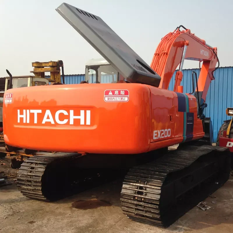 Used Excavators Cheap Price Hitachi Ex120-5 Used Excavator Machine Crawler Machine Hitachi Ex120 ...