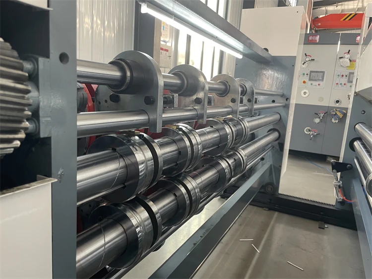 Semi Auto Carton Box Printing Slotting Rotary Die Cutting Slotting ...