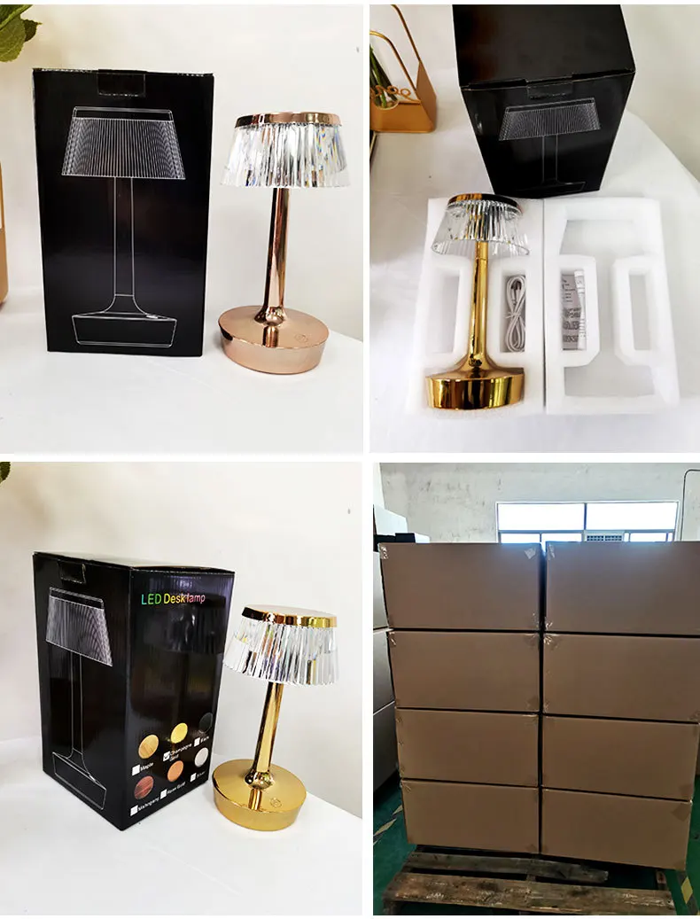 Nordic Minimalist Simple Led Home Decor Living Room Study Desk Wireless ...