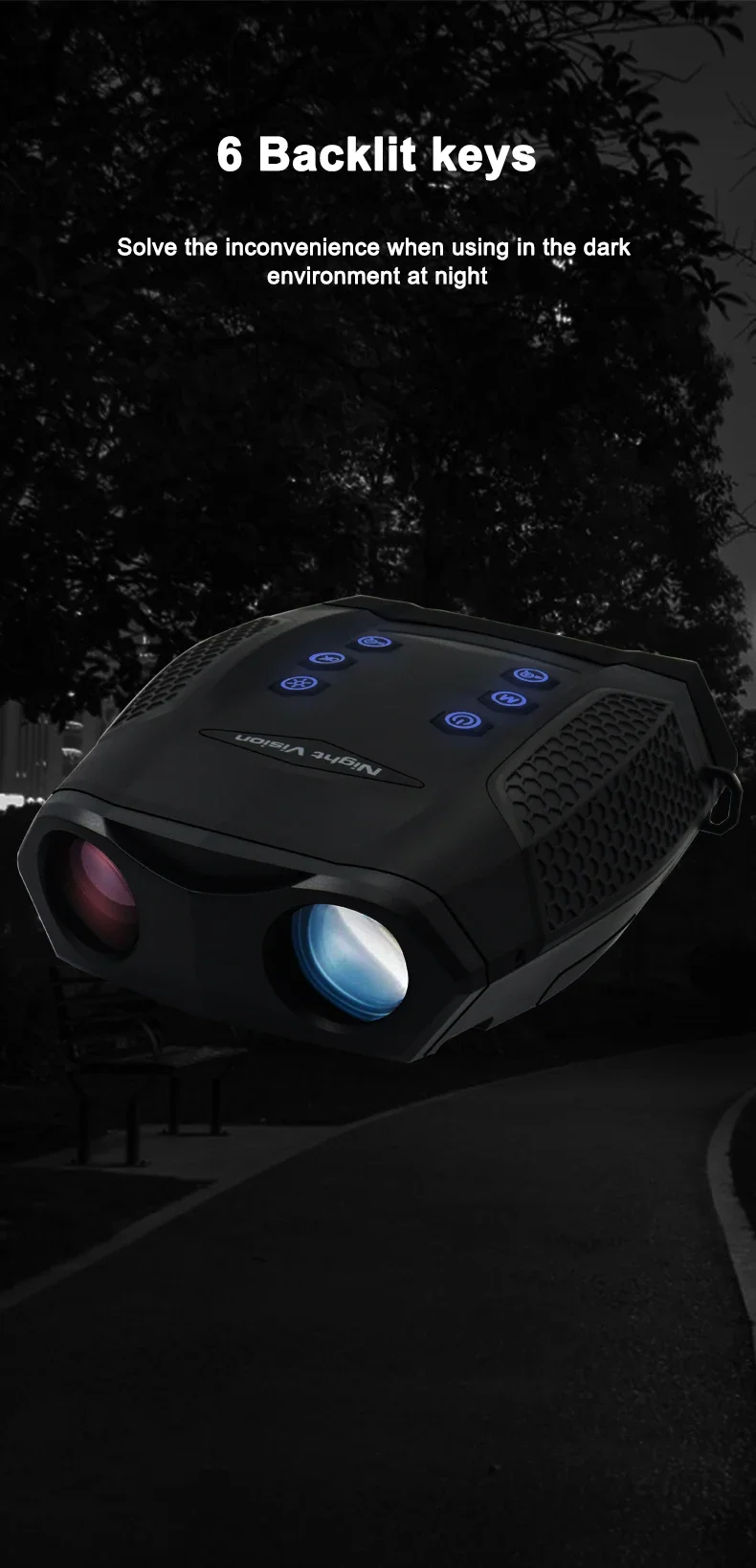 Z555 Professional 600m Night Vision Binoculars 8x Zoom Ir Night Vision ...