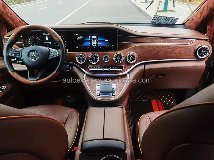 V260 Vito Dashboard for W447/Metris - Luxury Microfiber Leather ...