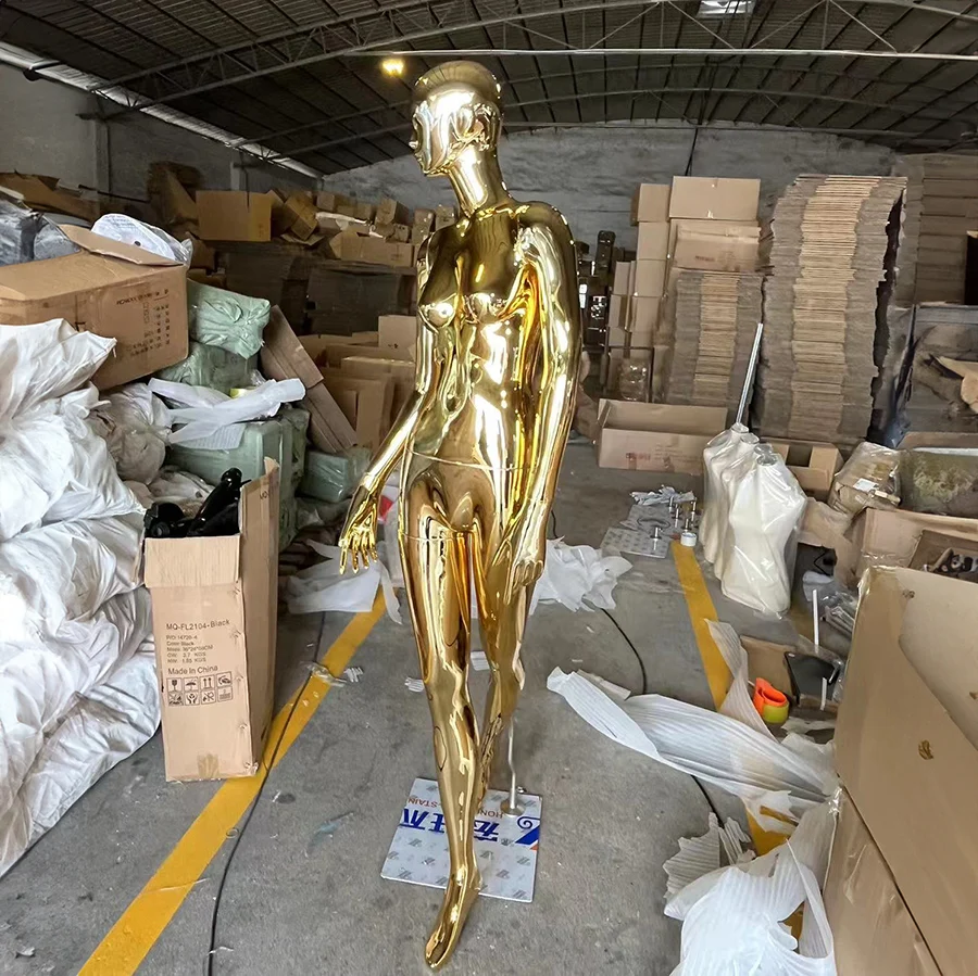 Alibaba.com: 1 pcs Gold Full Body Mannequin, Female Clothing Display ...