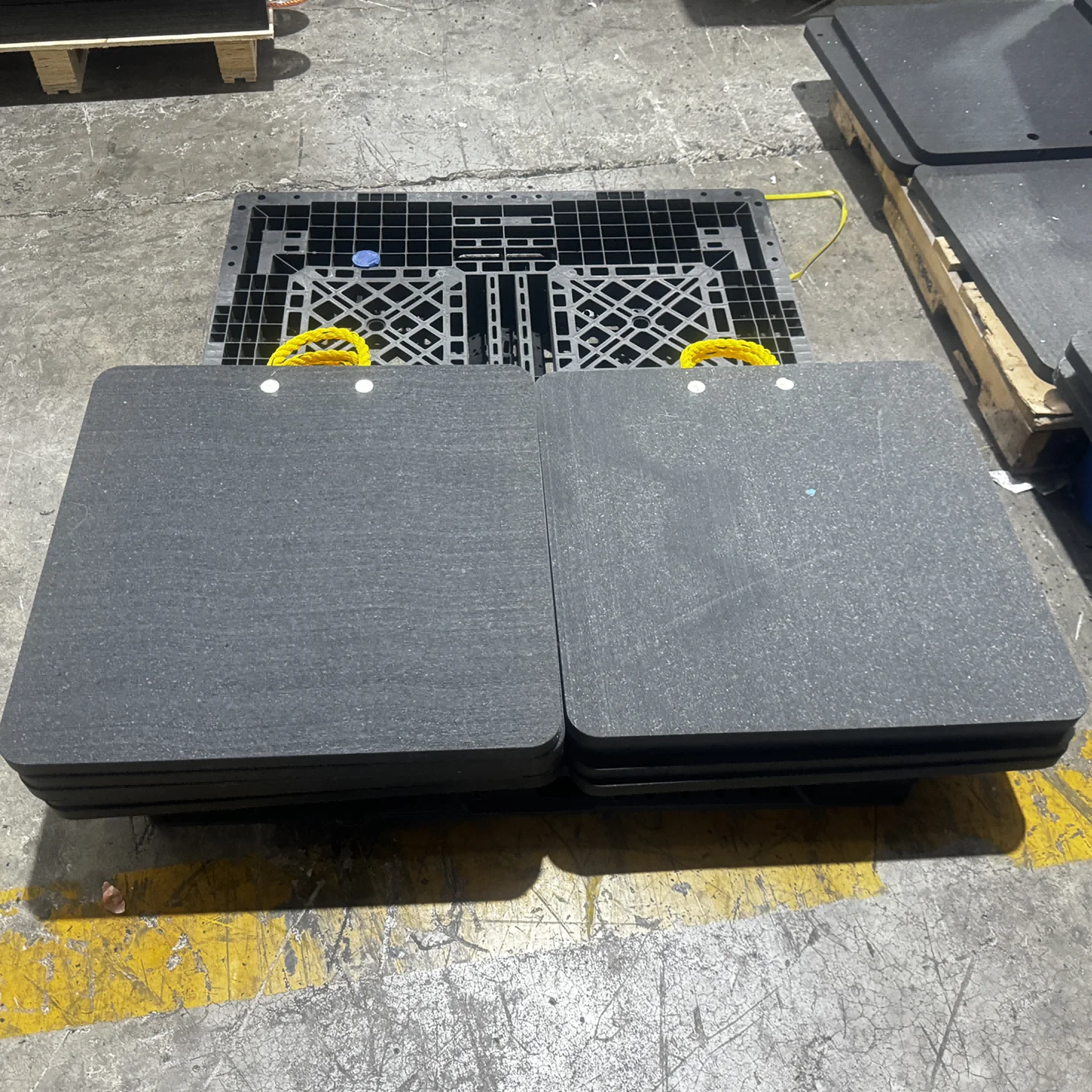 High Quality Portable Polyethylene Crane Outrigger Pad