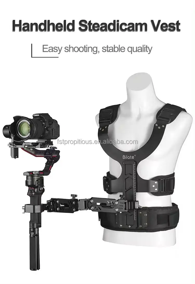 Stocks Load 8KG 5KG Gimbal Vest Bilate Camera Stabilizer Vest Arm Shock Absorbing for Film Photography for Ronin S DSLR Cameras Alibaba