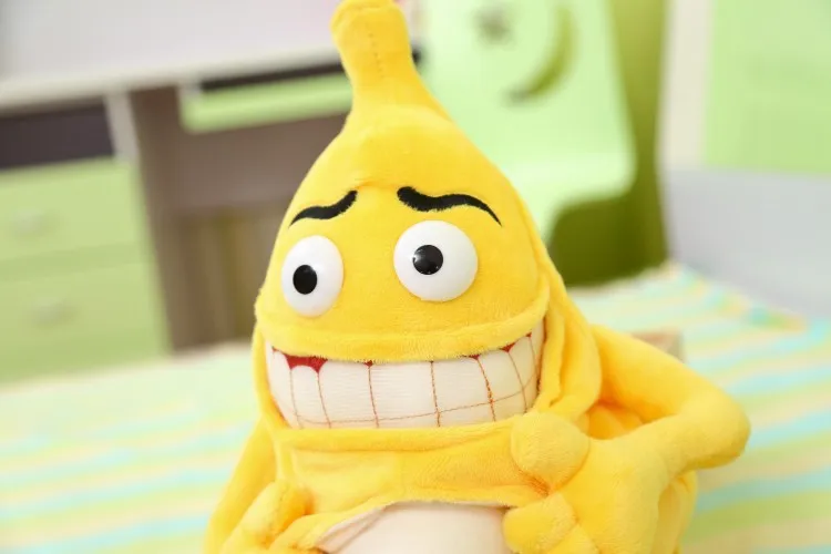 Tricky Funny Banana Man Plush Toy - Creative Stuffed Plant Doll, Ideal ...
