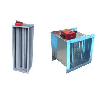 Hvac System Duct Safety Fire Damper Round Or Square Smoke Exhaust ...