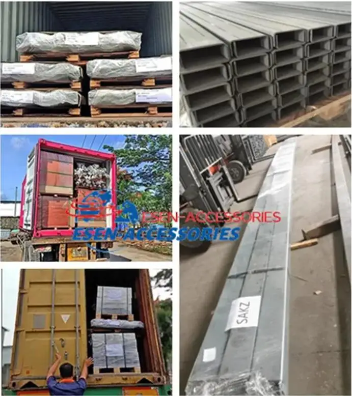 Corten Steel Galvanized Container Rear Corner Post (inner) Made in ...