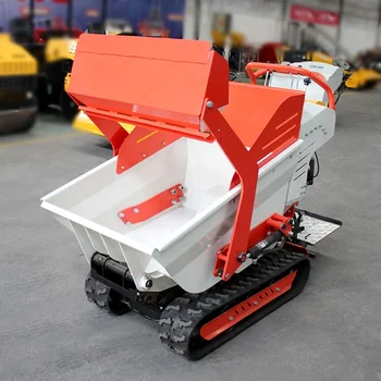 Hydraulic Tracked Gasoline Mini Dumper 800 Kg/500 Kg/1000 Kg Skip ...