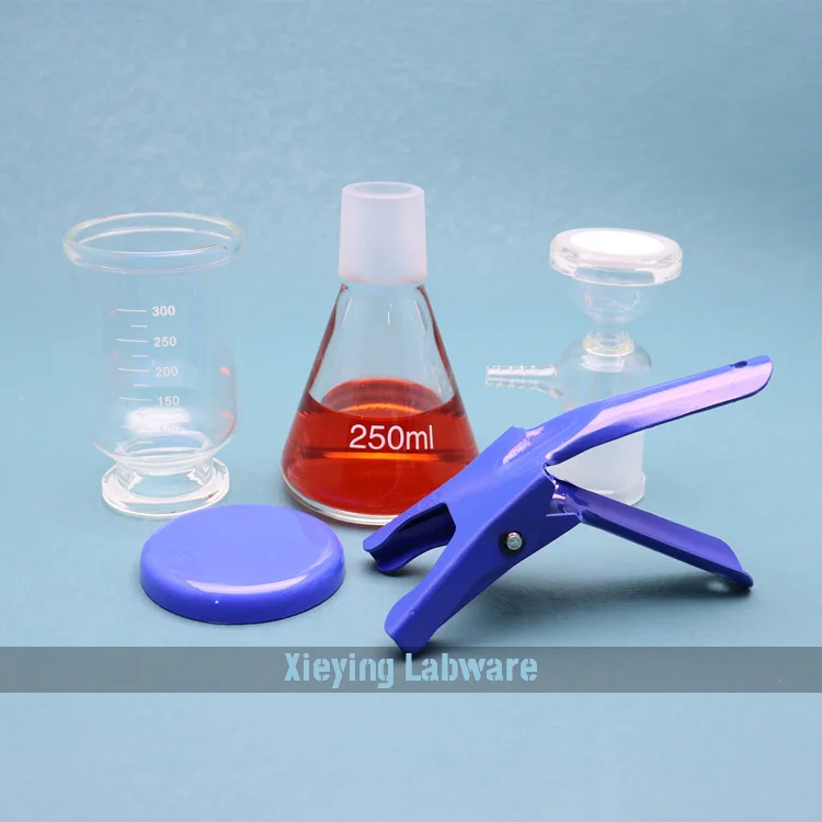 Laboratory Analysis Glass Solvent Vacuum Filtration Apparatus