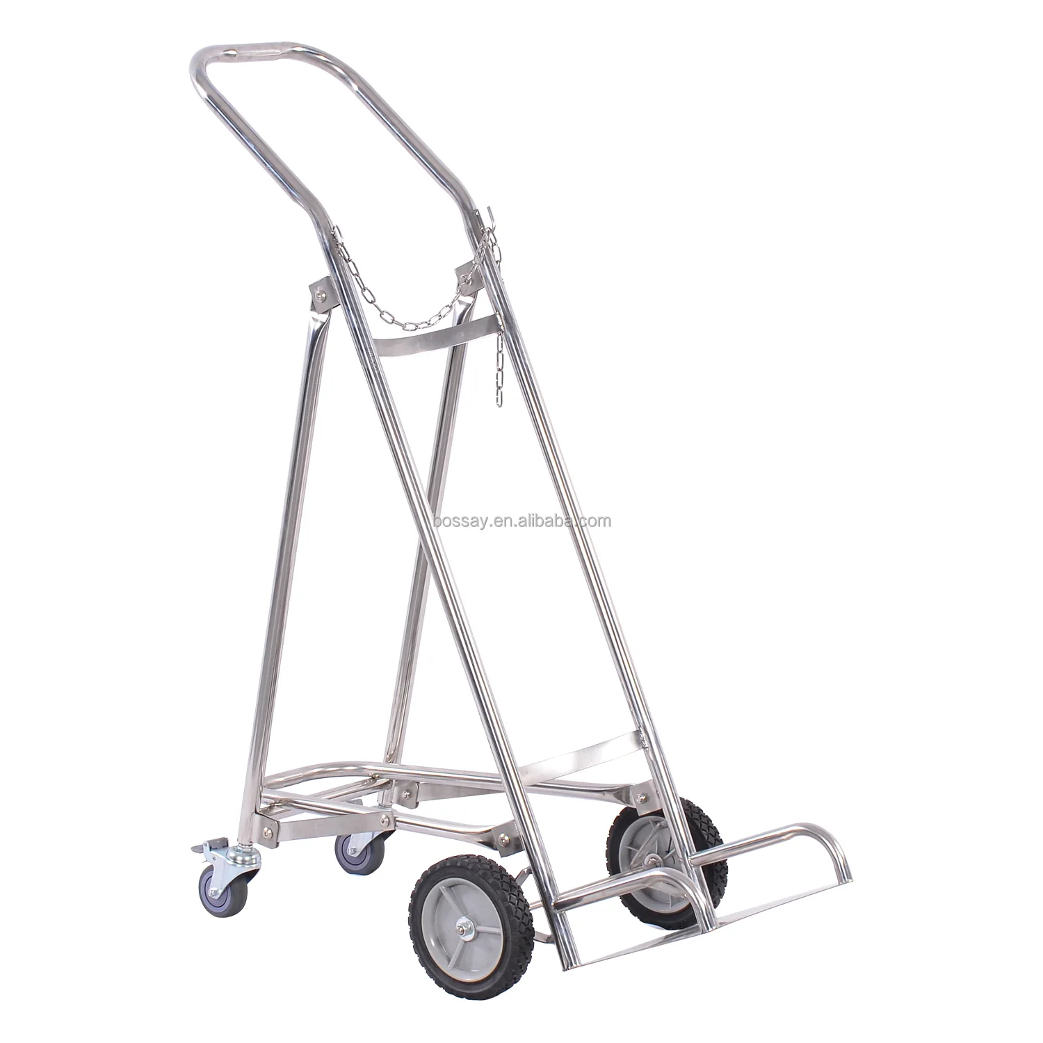 Medical Gas Cylinder Trolley Oxygen Cylinder Trolley Stainless Steel ...
