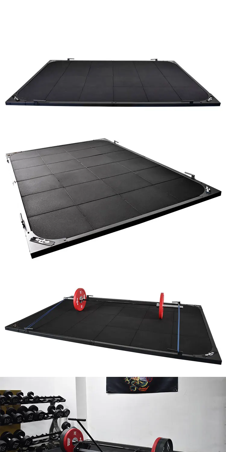 Rising Lifting Platform Gym Deadlift Platform Weightlifting Rubber ...