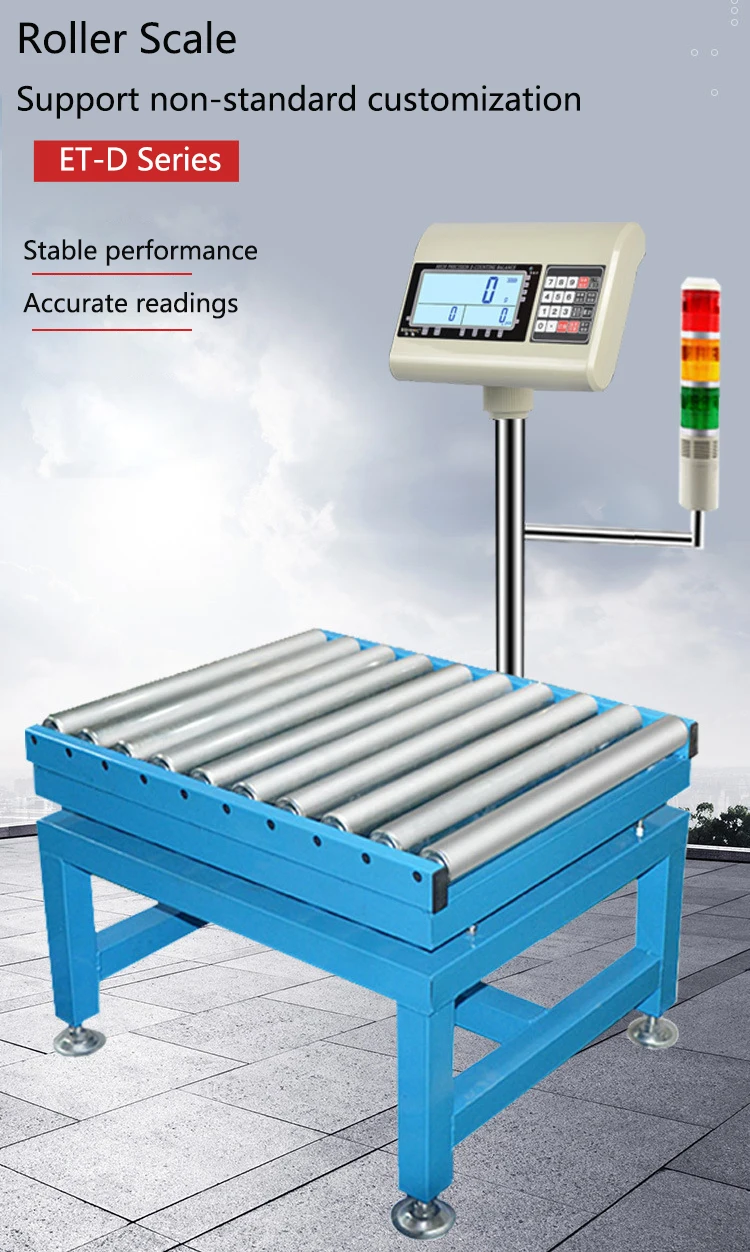 Industrial Dynamic Food Weight Checker With Roller Rejector Sortation Logistics Non-powered ...