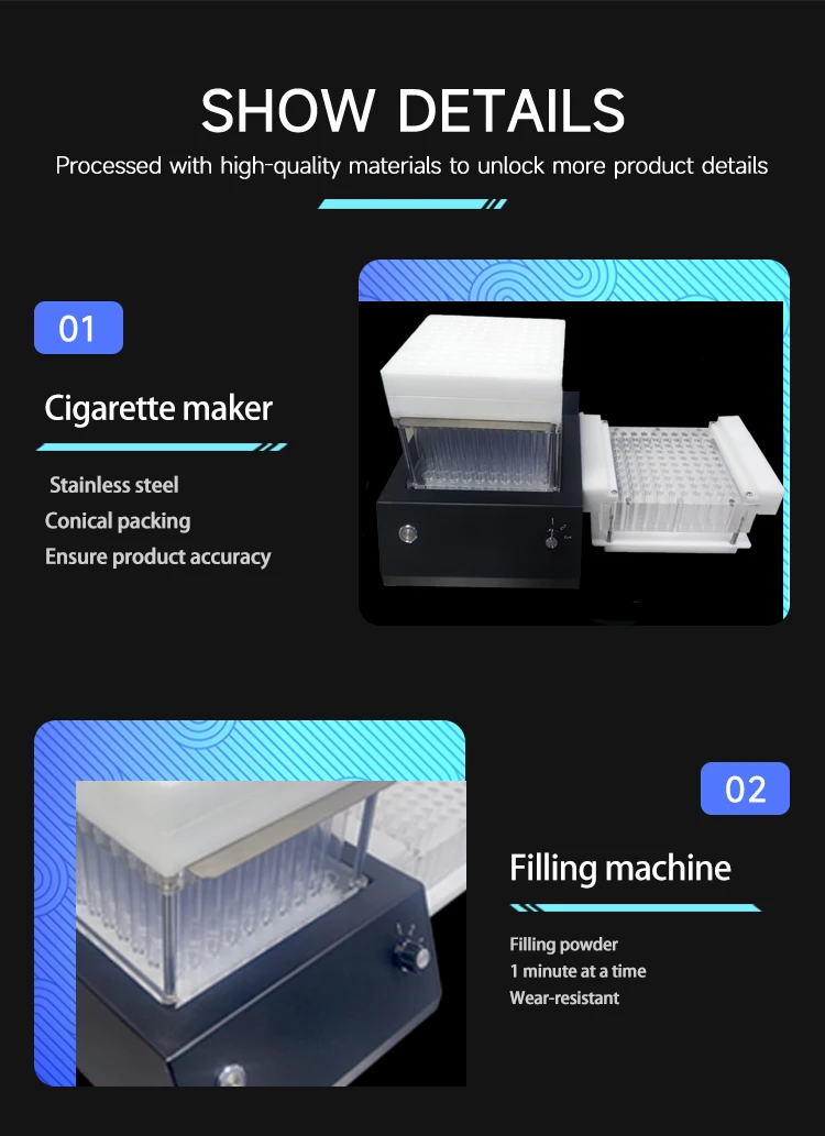 New Roll Joint Filler Machine Cone Filling Electric Automatic Cone ...
