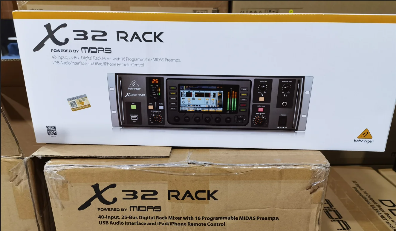百灵达x32机架32通道16 Xlr麦克风/线路输入功放系统机架混合器 - Buy Behringer,32路数字调音台,Pa系统数字调音台 Product on Alibaba.com