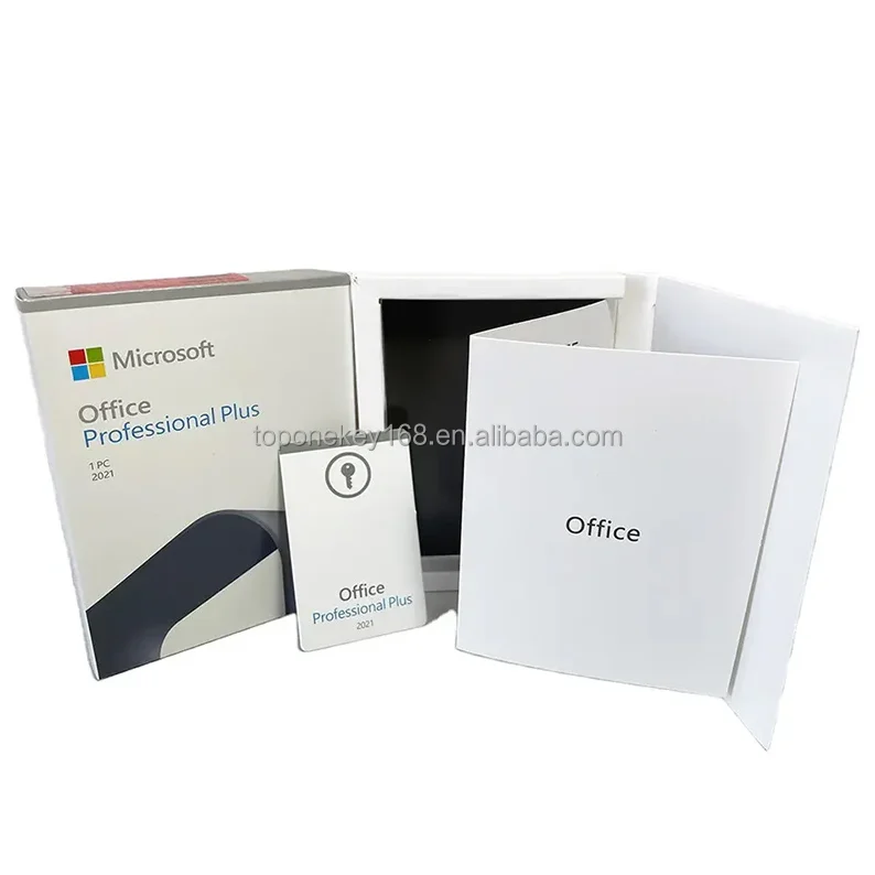 Office 2021 Professional Plus Retail Box (Keycard USB DVD ) Global ...