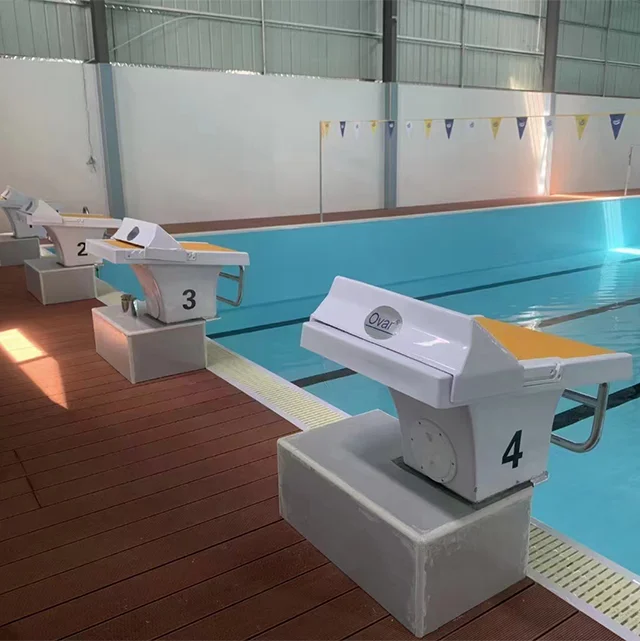 Competitive Fiberglass Swimming Pool Diving Platform & OEM