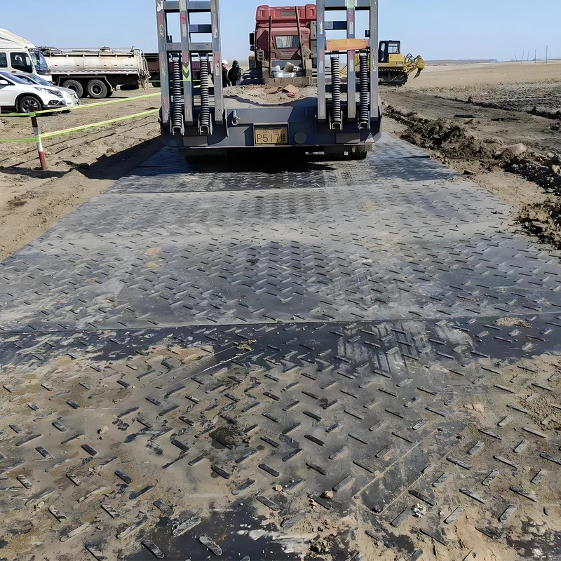 HDPE/UHMWPE Eco-friendly Composite Ground Mats & Temporary Road Plates ...