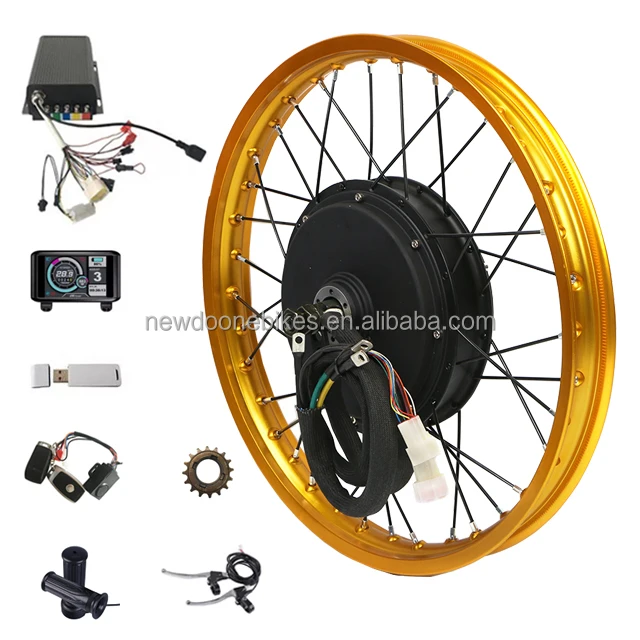 Qs 205 V3 Motor 5000w Bldc Hub Motor E Motorcycle Electric Motorcycle ...