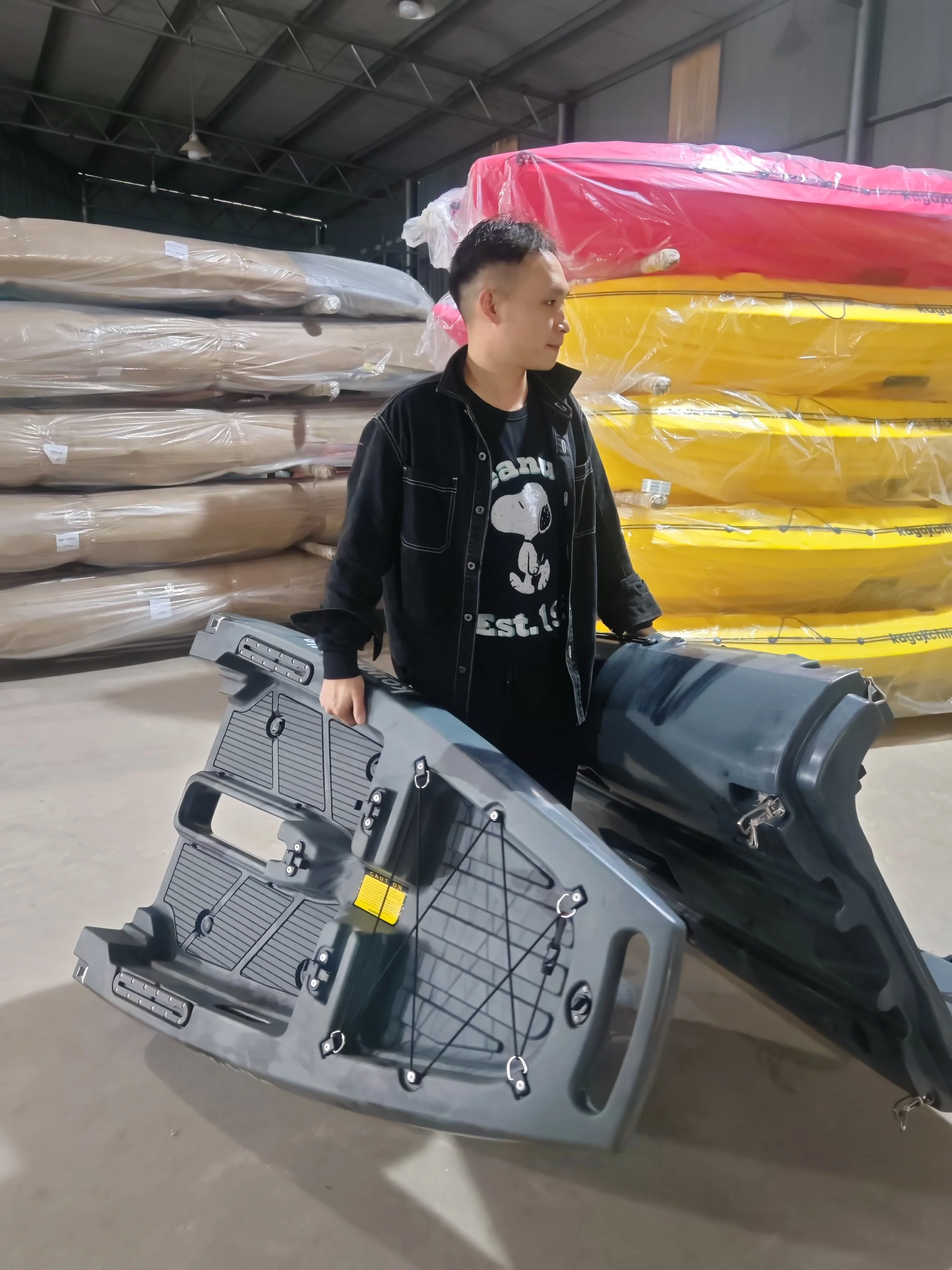 2.75 Meter Modular Fishing Kayak With Electric Motor Trolling ...