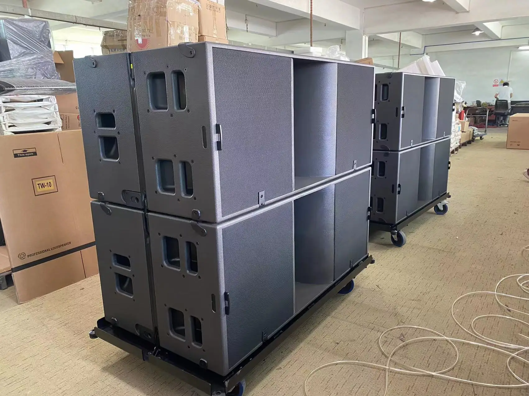 KA28 Subwoofer - Dual 18 Inch Neodymium Magnets Audio System