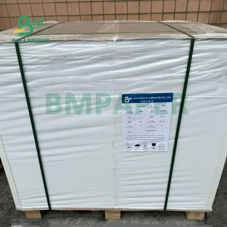 150gsm 250gsm C2s Matte White Paper For Brochures 685mm X 990mm - Buy ...