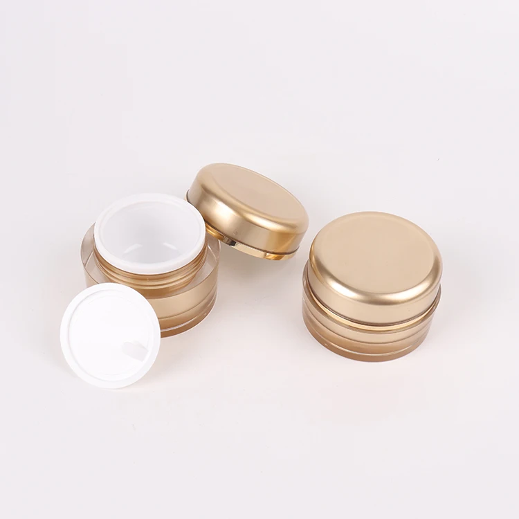 15g 30g 50g Luxury Empty Sphere Acrylic Cream Container Gold Eye Cream ...