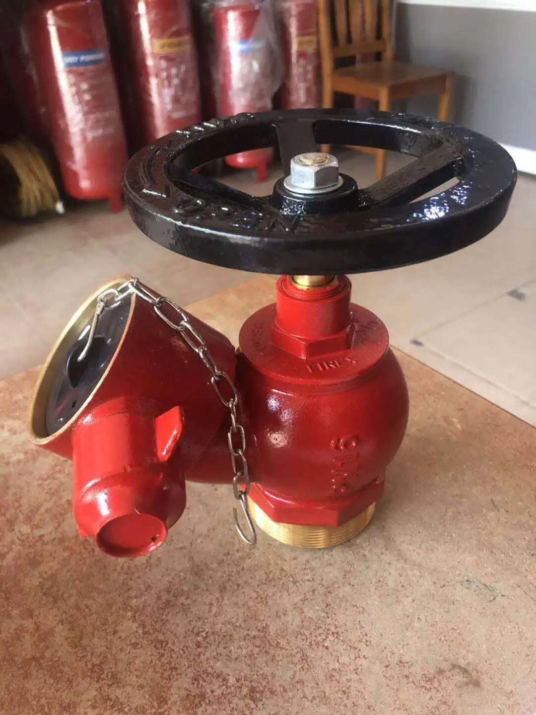 Wesdom Outdoor Ductile Cast Iron Fire Hydrant System For Firefighting ...