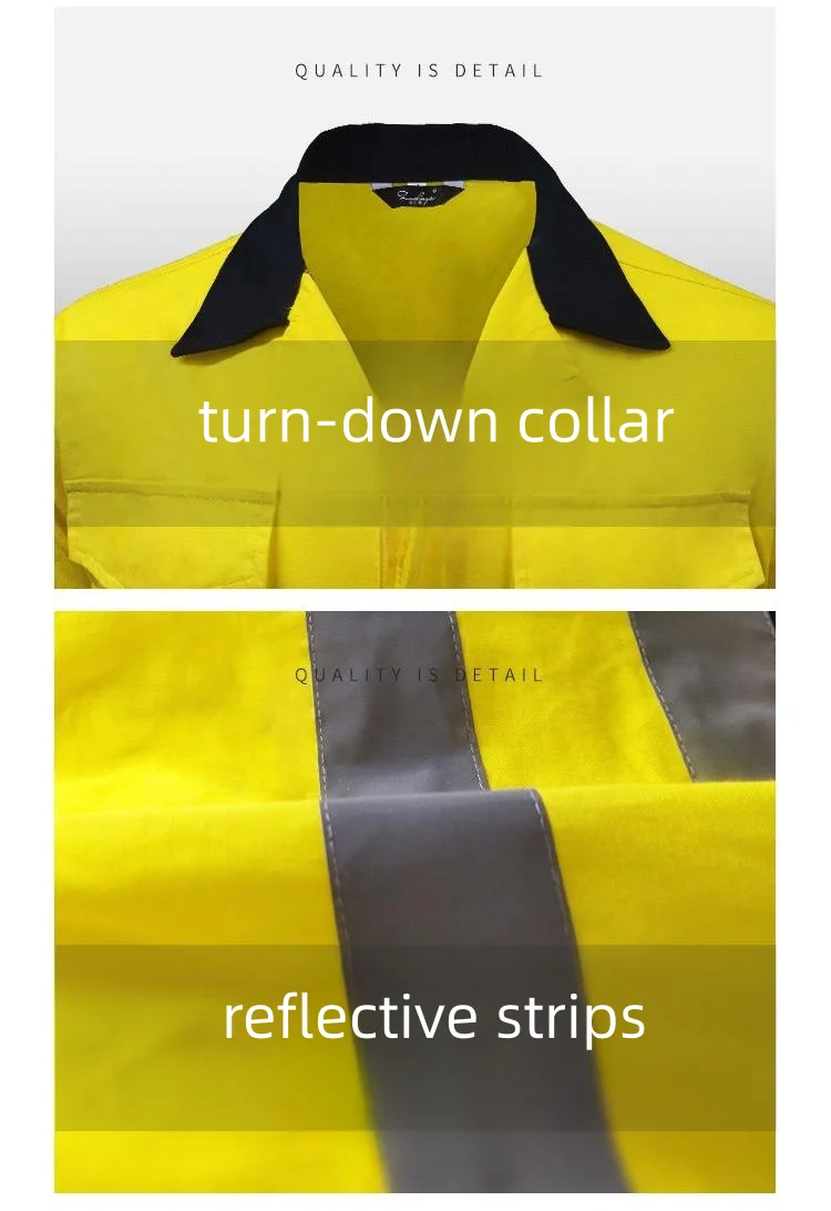 Reflective Electrician Safety Uniform - Industrial Workwear