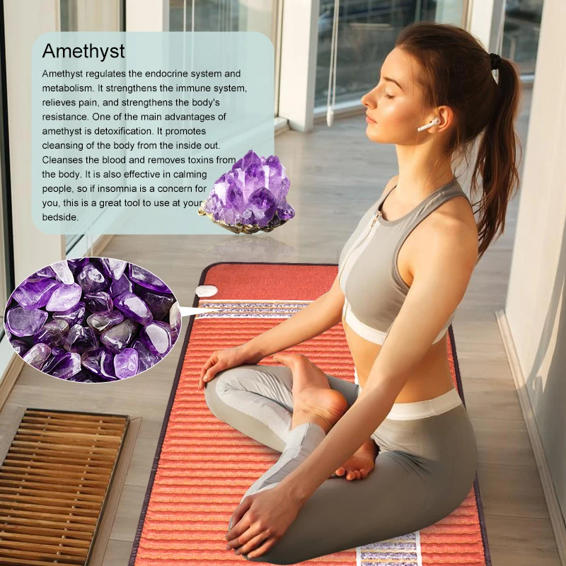 Air Massage Jewelry Grade Therapy Baby Sleeping Amethyst Mattress - Buy ...