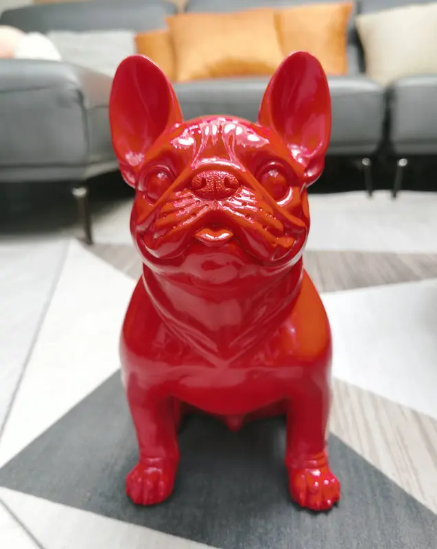 Mold Resin Dogs Decorations - Polyresin Statues of Bully Dogs