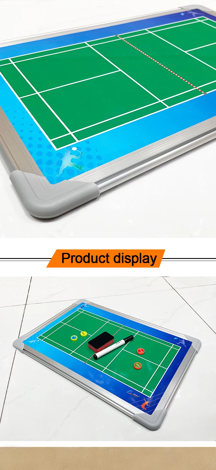 Magnetic Badminton Coaching Board - Portable Tactics Board with ...