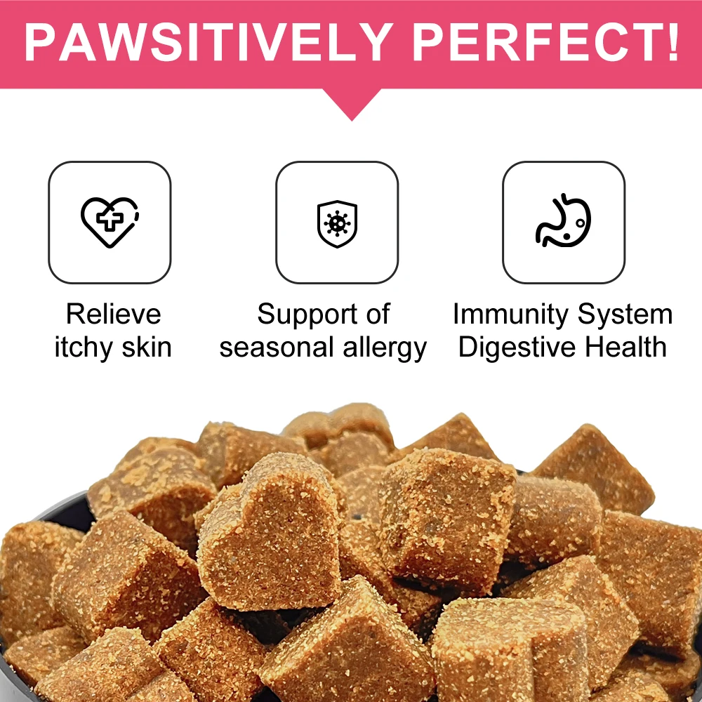 2023 Allergy Relief Dog Treats For Itchy Skin Relief - Immune ...