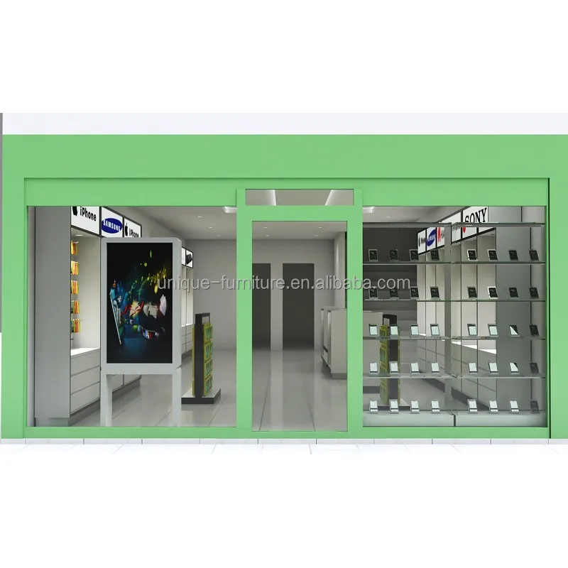 Modern Retail Mobile Phone Shop Design for Sale Computer and Phone ...