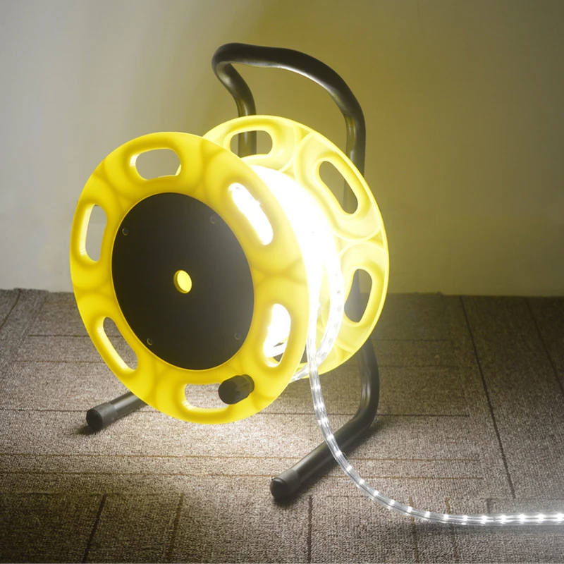 Led Working Light Strip Construction Site Light Ac 230v 25m Roll On ...