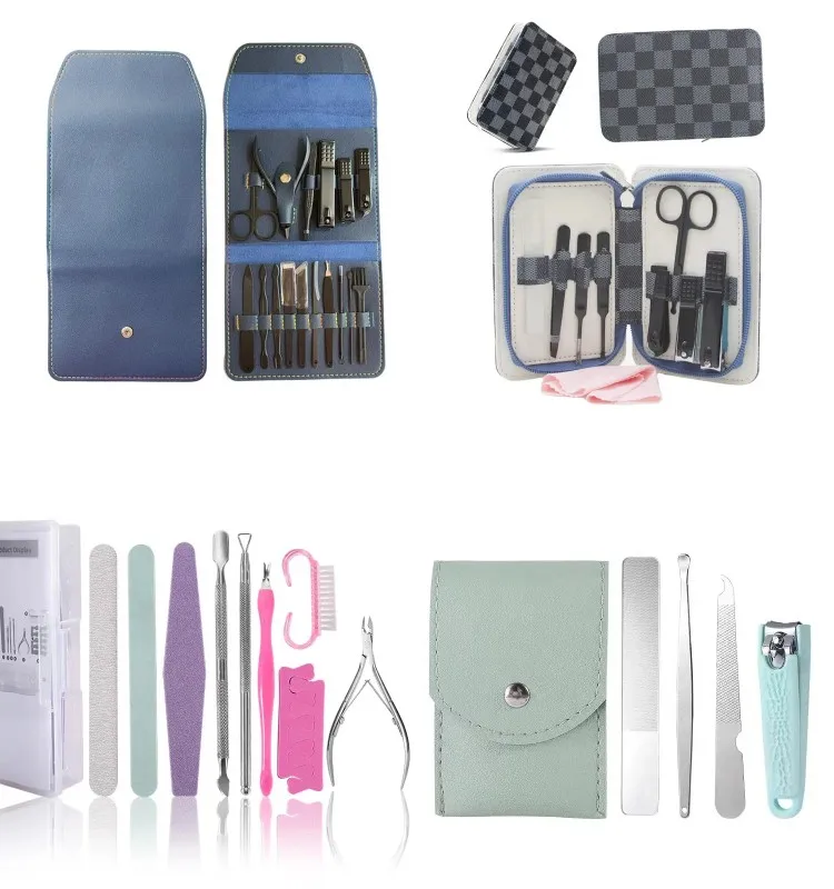 Luxurious Professional Manicure Sets - Customizable Tools