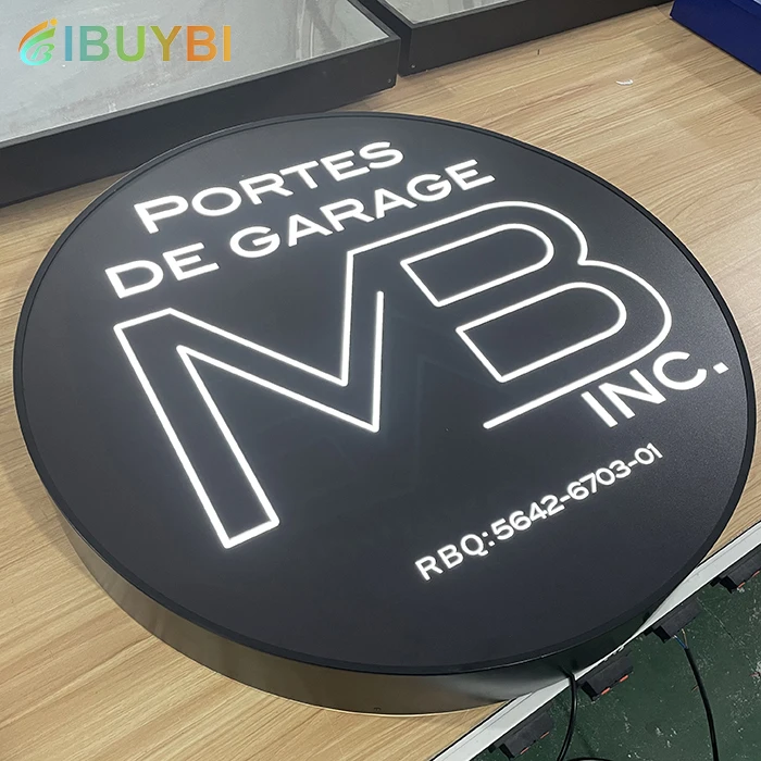 Custom Exterior Led Building Advertising Sign Outdoor Waterproof 3d ...