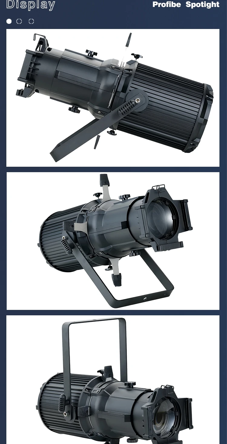 Custom Logo 200W LED Profire Light - Stage Lighting Solutions