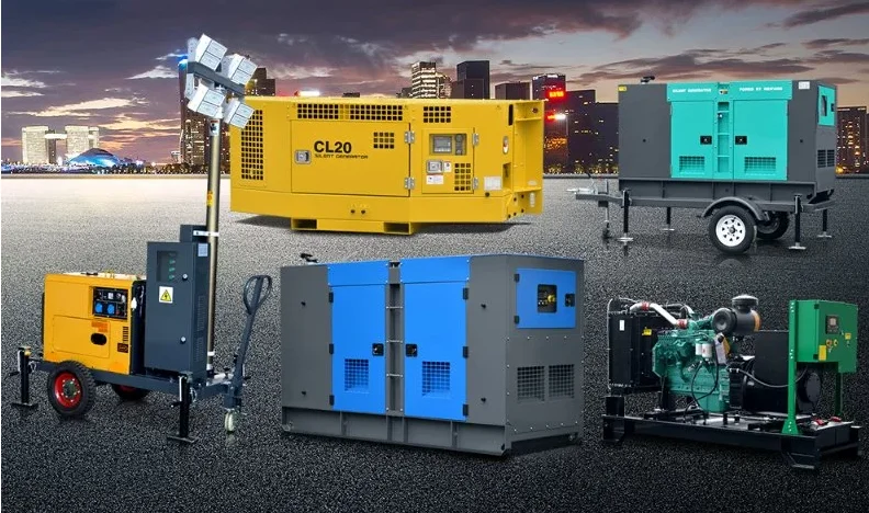 20 To 100 Kva Water-cooled Open Or Silent Type Diesel Generator Set ...