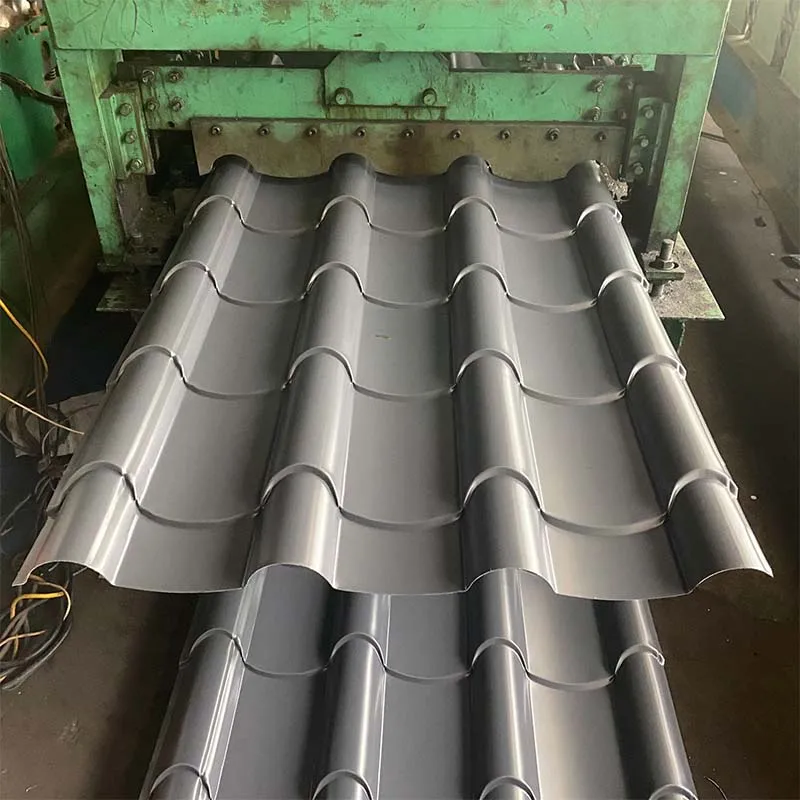 Corrugated Roofing Sheet and Ibr Sheet Metal Double Aluminum Roof Tile ...