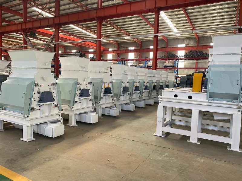 55KW High Efficiency Wood Sawdust Grinding Machine 2-3t/h Industrial ...