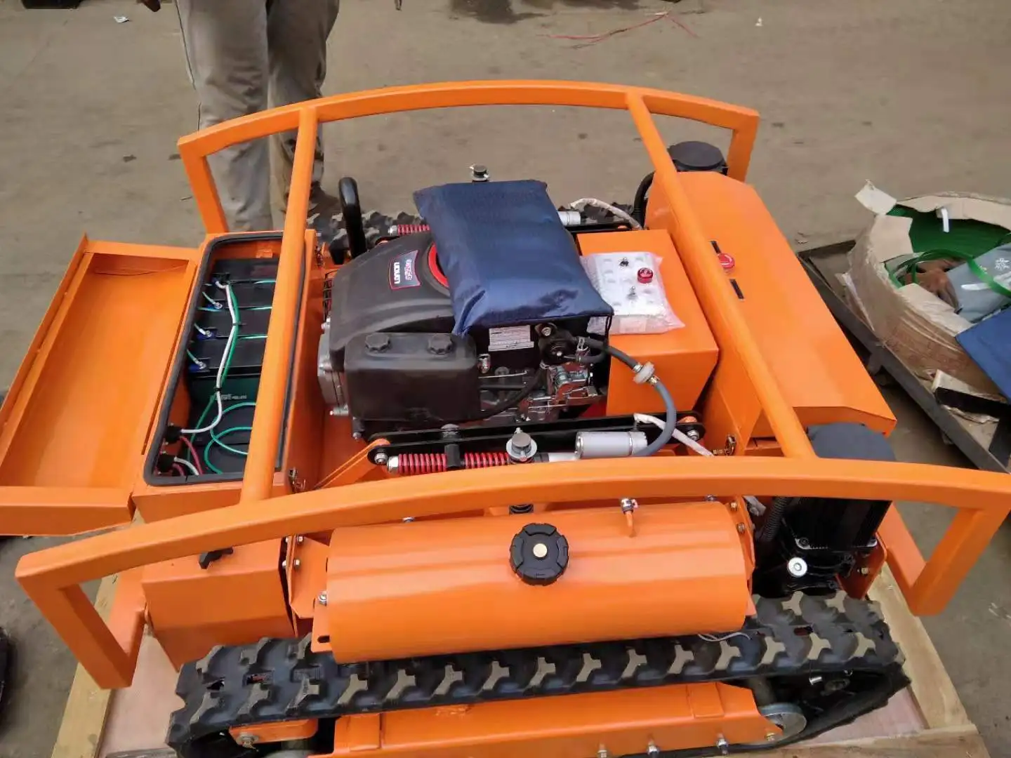 Farm Use Self Propelled Grass Cutter Mini Robot Lawn Mower With Cheap ...