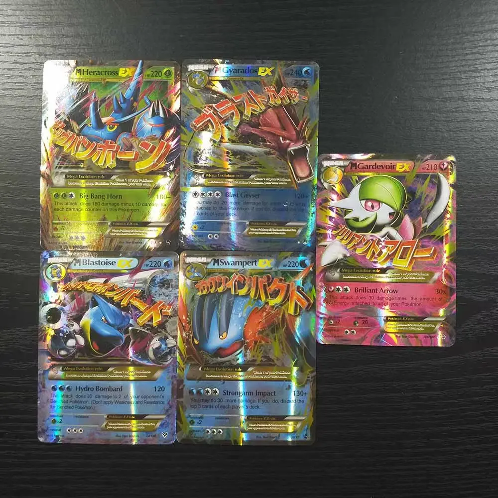 Hot Sale Pokemon Card 100 Pcs Box Vmx Gx Ex Booster Card Pokemon ...