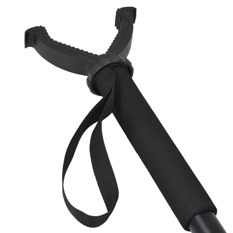 V Shaped Rotating Yoke Shooting Monopod Hunting Stand Telescopic ...