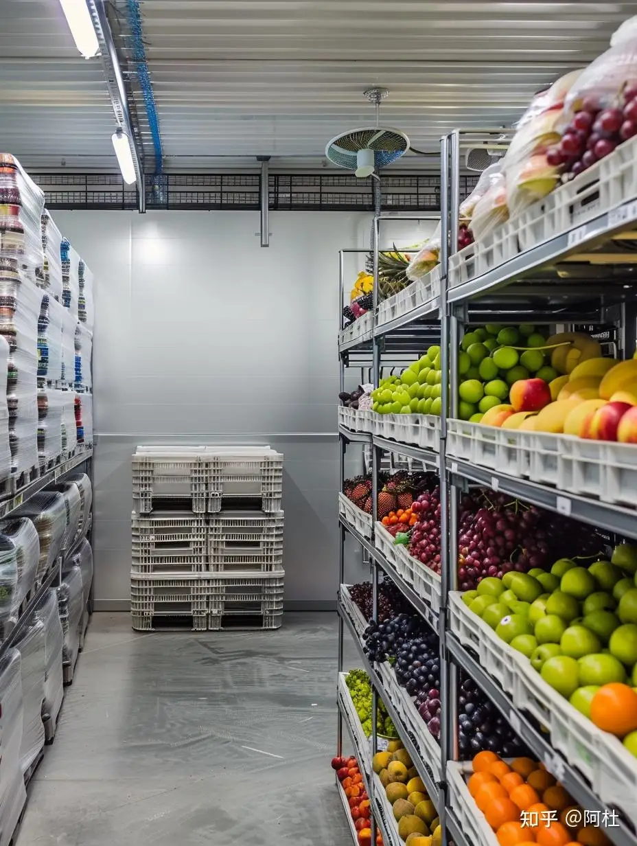 Compact Logistics Cold Storage Large-scale Fresh-keeping Cold Storage ...