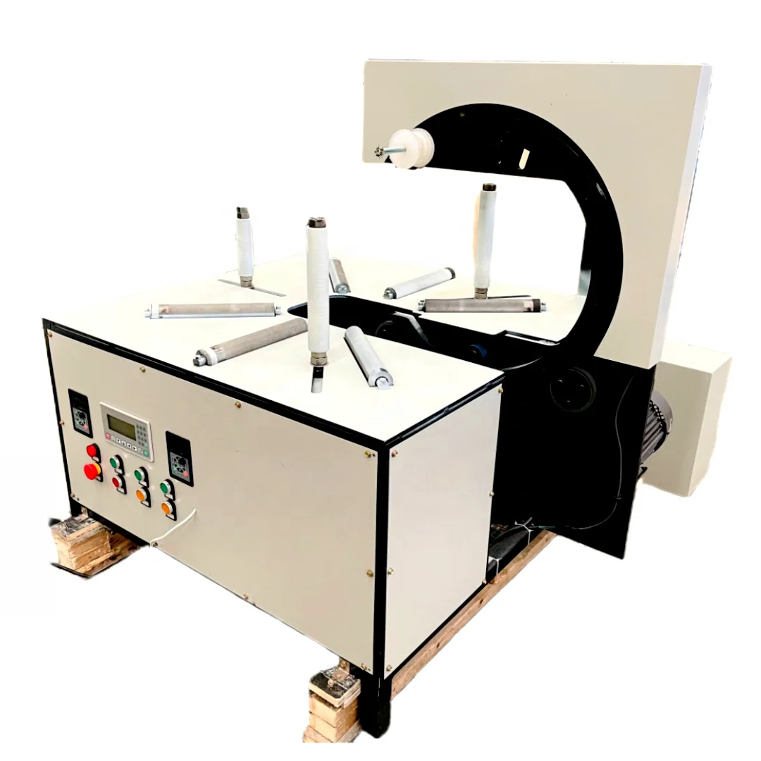 Single Use Tires Long Pipes Automatic For Tyre Coil Reel Stretch ...